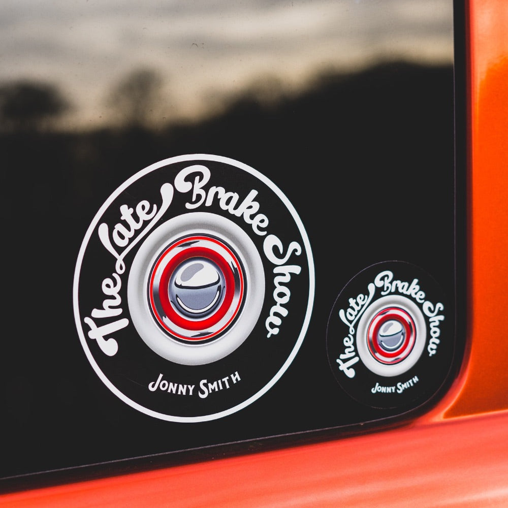 TLBS Round Logo Die-cut Sticker – The Late Brake Show